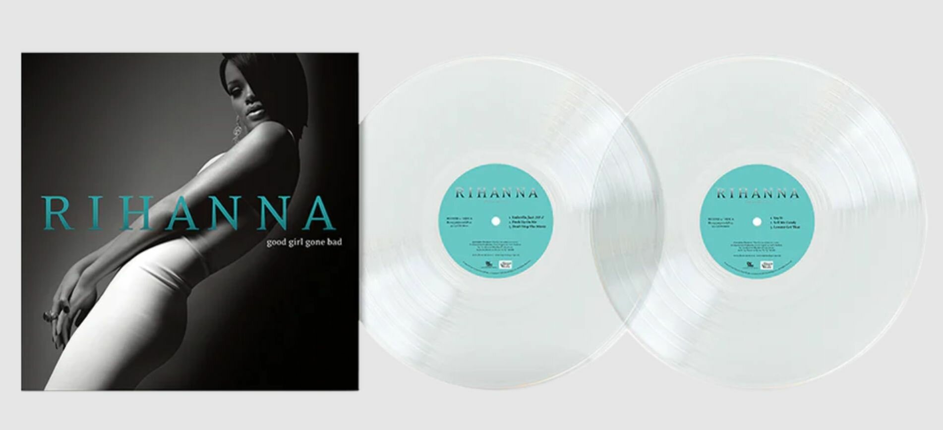 Rihanna - Good Girl Gone Bad (Crystal Clear USA Stereo Limited) Кристально-Прозрачная Виниловая Пластинка из США