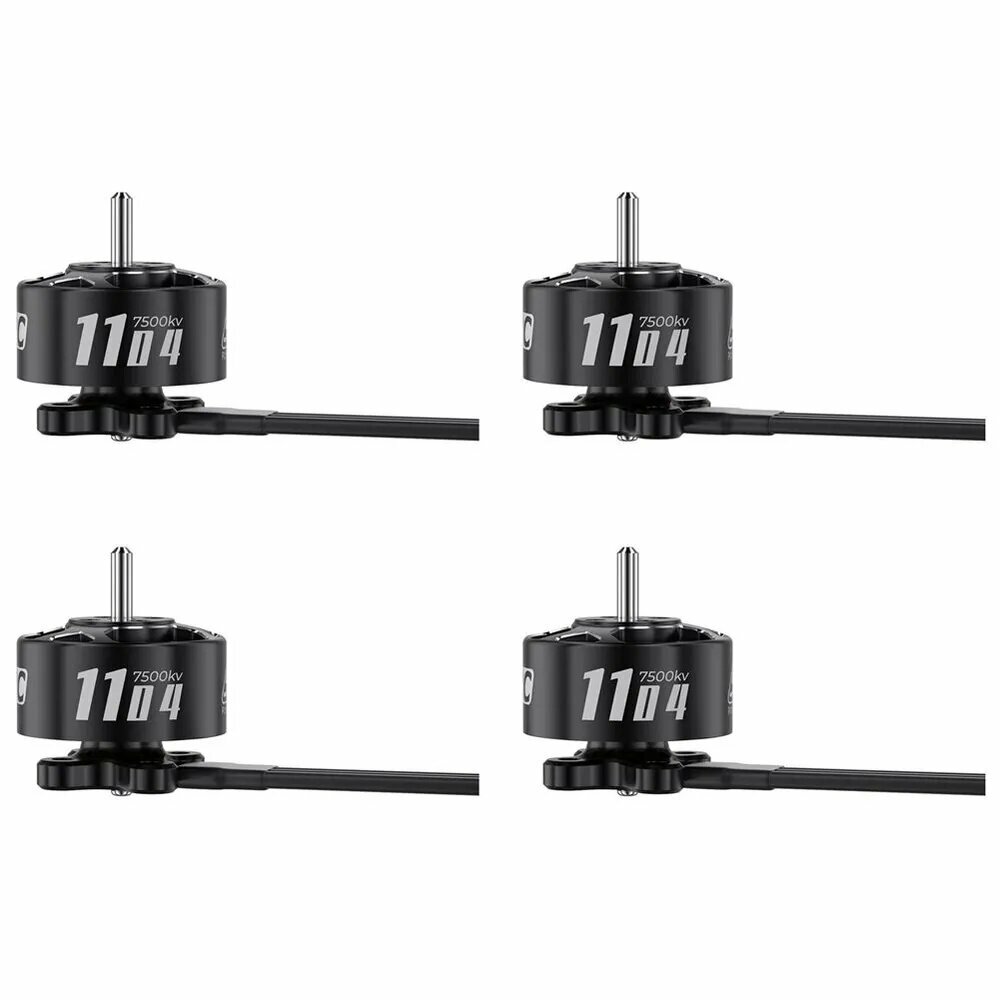 (O Q B C)-4 Шт. Бесколлекторных Двигателя SPEEDX2 1104 7500KV 2-3S LiPo Для 1,6-2,2 Дюймов
