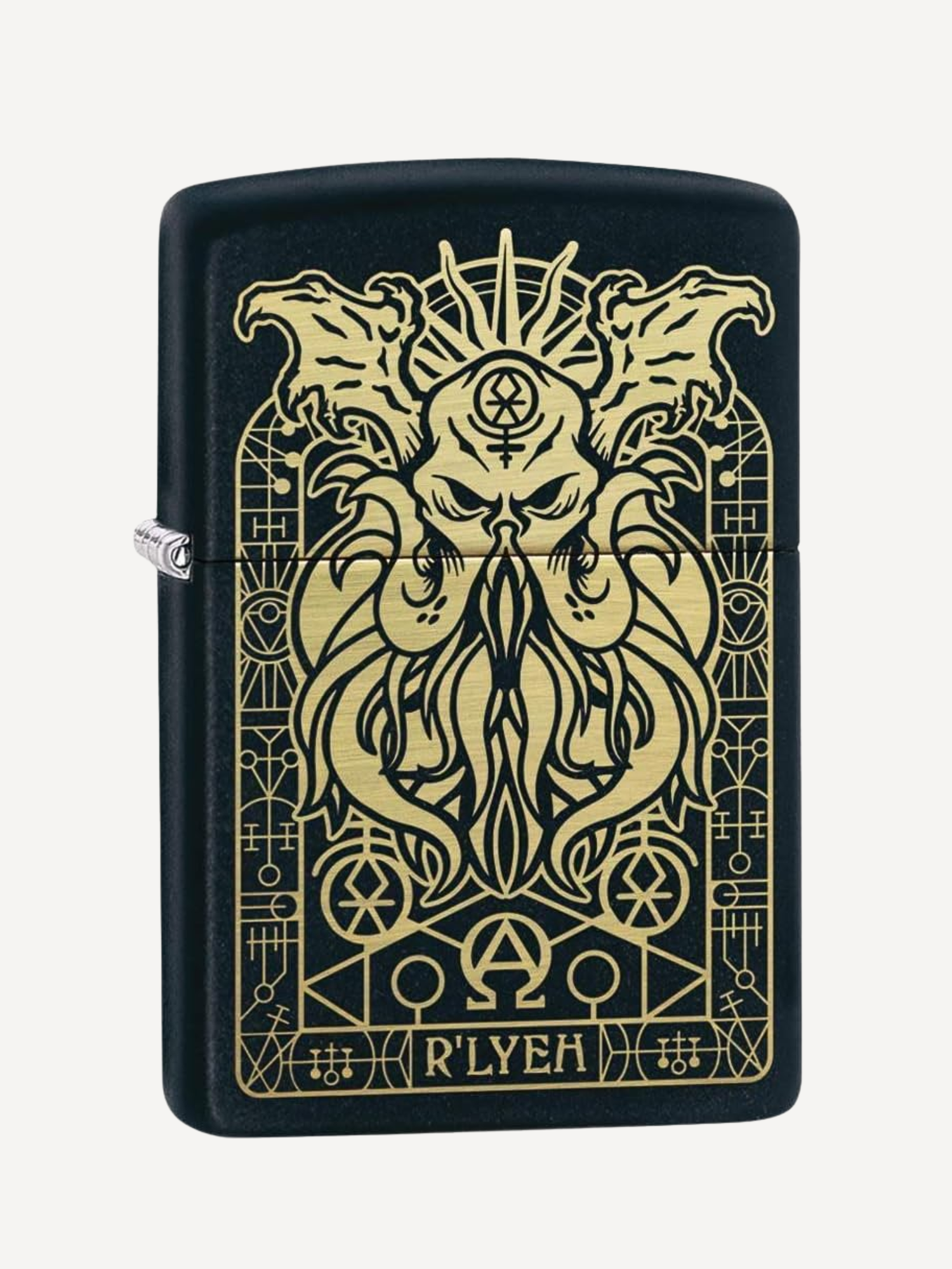 Зажигалка Zippo Monster Design 29965 Black Matte Cthulhu, оригинал США