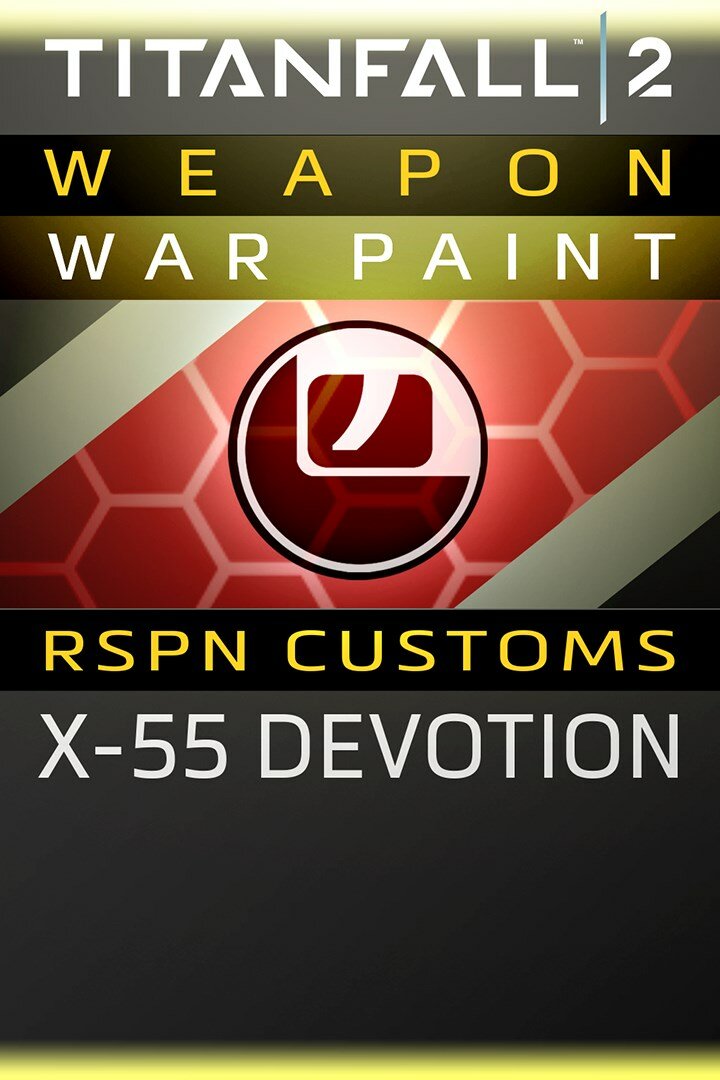 Titanfall™ 2: RSPN Customs X-55 Devotion — Rspn Customs X 55 Devotion — дополнение (DLC) — дополнение (DLC) для Xbox / Microsoft Store · Xbox One, Xbox Series X|S · цифровой ключ · нужна базовая игра