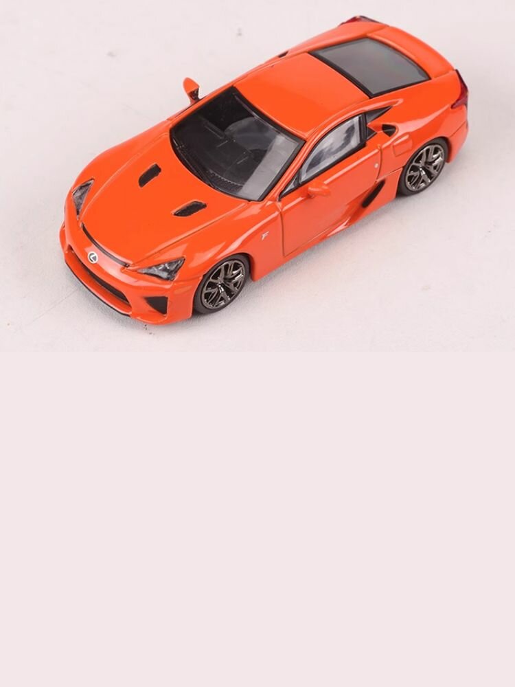 Машинка металлическая Kоллекционная модель DCT 1:64 Lexus LFA 2010 Red
