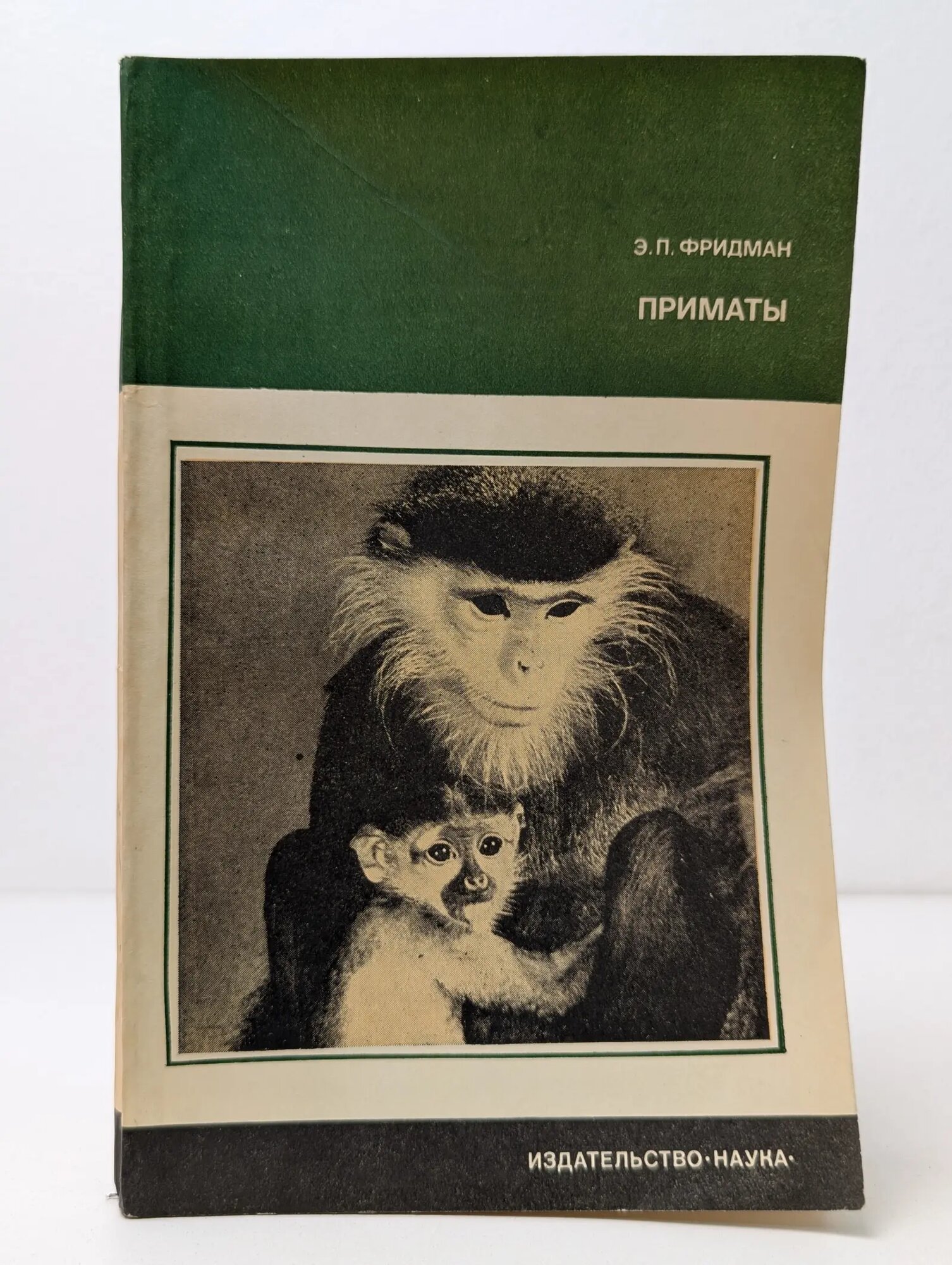 Приматы. Современные полуобезьяны, обезьяны и человек Фридман Эман Петрович 1979