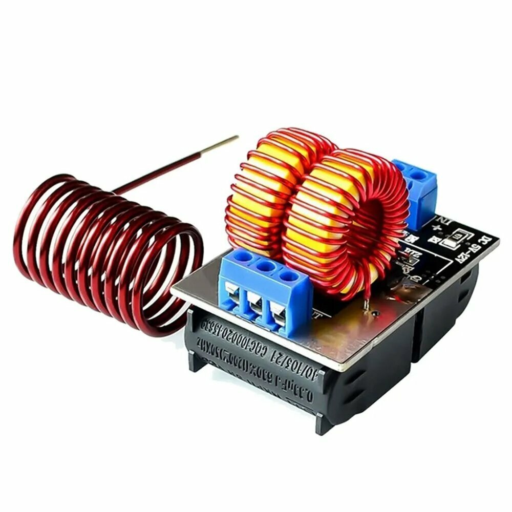 Mini DV 5V-12V 120W ZVS Нагревательная машина Высокочастотная индукционная нагревательная плата Модуль драйвера Нагреватель