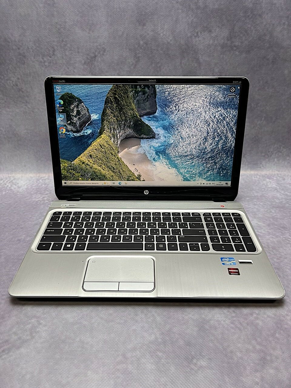 Ноутбук 15.6" HP Envy M6-1152ER Intel Core i5 3210M 3.1GHz/RAM 8Gb/SSD 240Gb/AMD Radeon HD7670 2Gb/DVD-RW