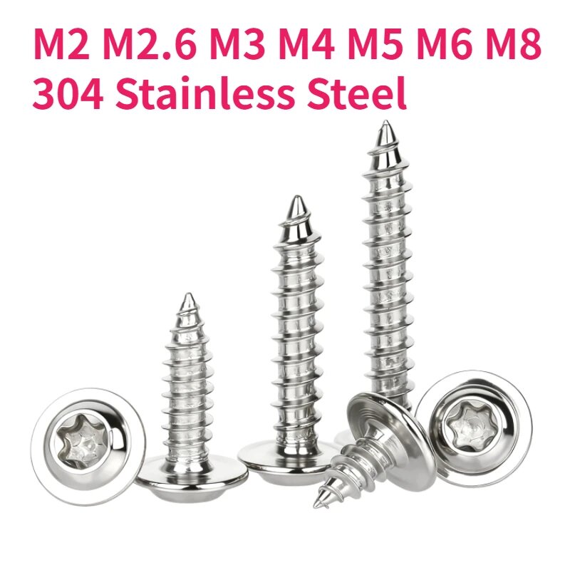 Саморезы Torx M4x8.5mm, 16mm, 100шт