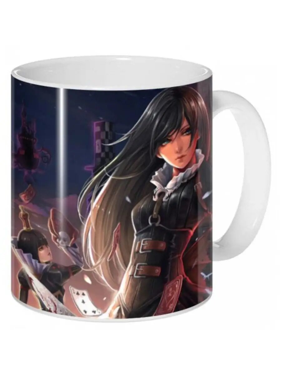 Кружка Alice: Madness Returns Alice и Queen of Hearts Art