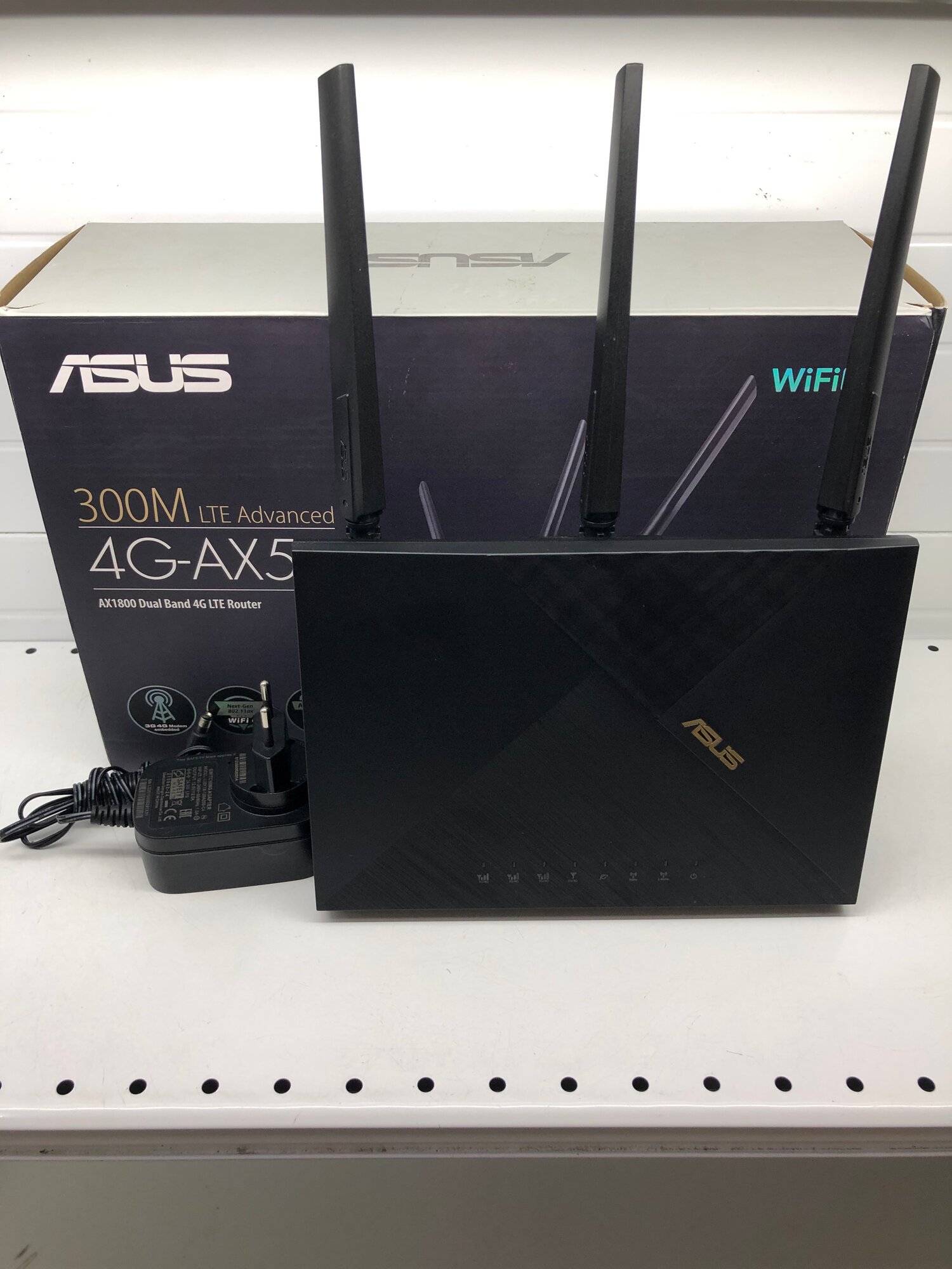 Wi-Fi Роутер Asus 4G-AX56 c поддержкой SIM-карты 4G, Wi-Fi 6