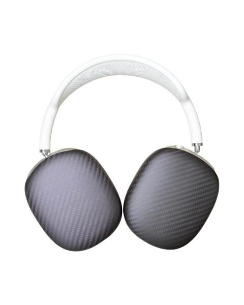 Карбоновый чехол на AirPods Max матовый темно-бордовый