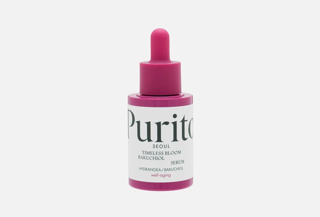 Purito Bakuchiol Timeless Bloom Revitalizing Антивозрастная сыворотка для лица 30мл
