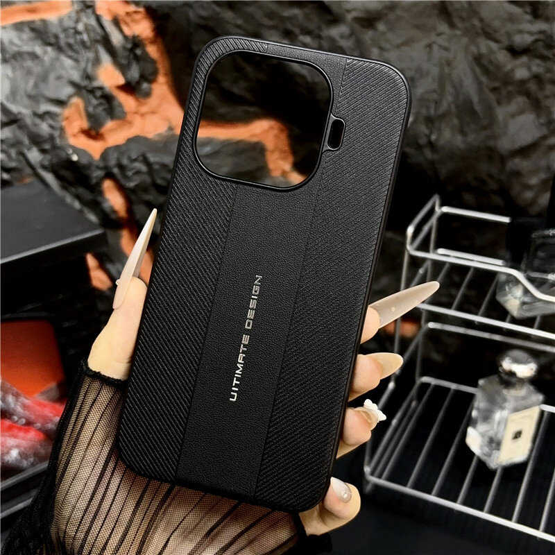 Чехол Для Xiaomi 17T Pro/Сяоми 17T Про, soft touch, чехол-кардиомонитор, искусственная кожа, поликарбонат (PC), защита камеры, ударопрочный, усиленные углы, Xiaomi, Xiaomi 17T Pro, black,