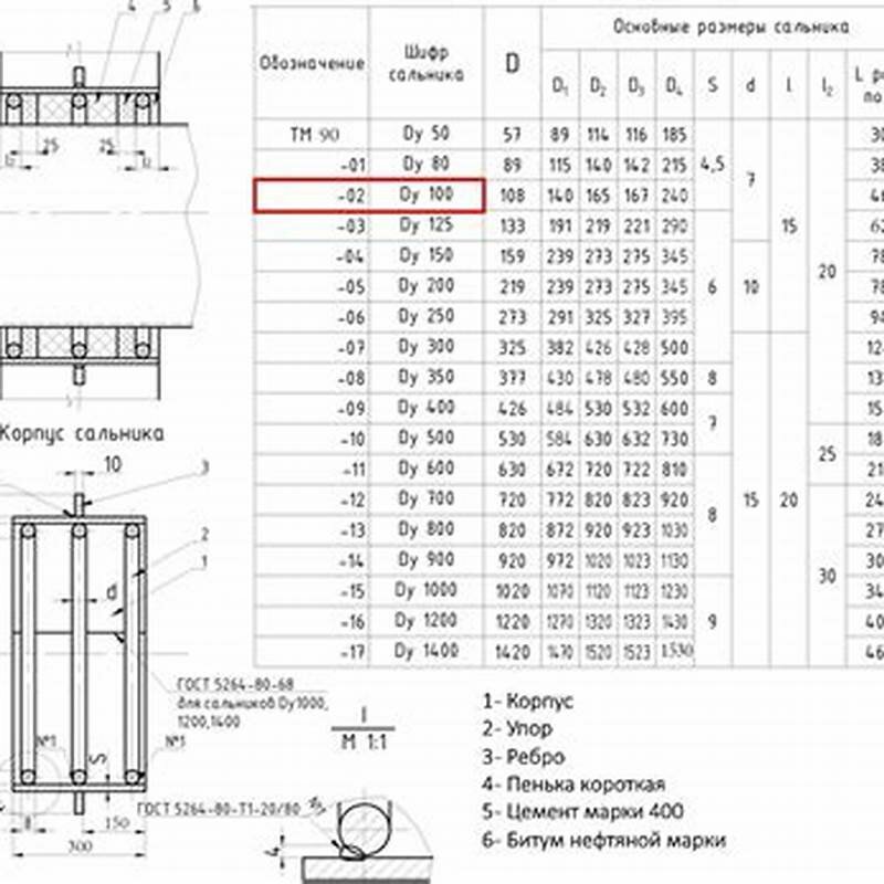 Сальник набивной по серии 5.900-2, ТМ 89-02, Ду 100, L = 200