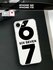 Чехол на Apple iPhone 16e/17e / Айфон 16е с принтом Мем "сикс севен", прозрачный
