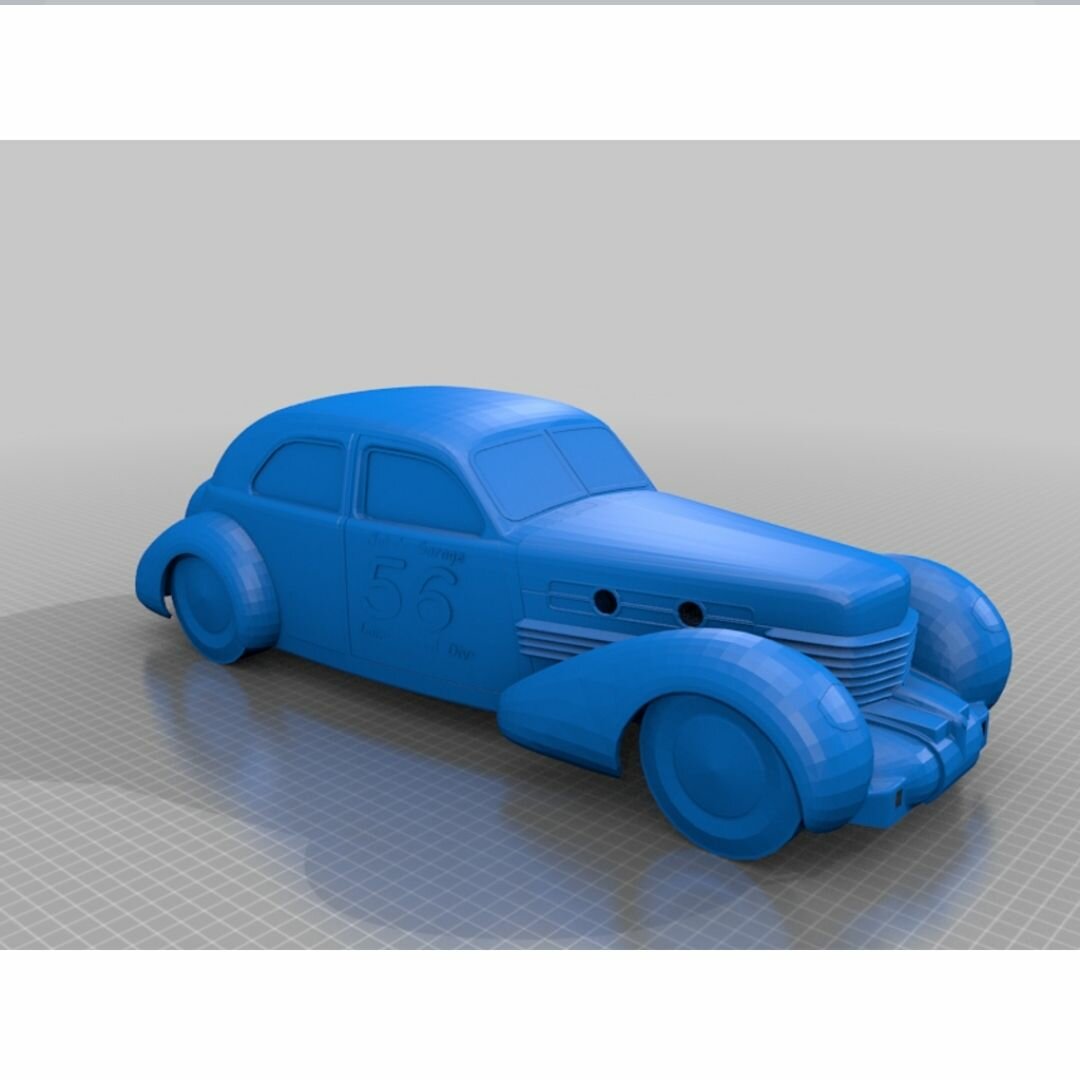 Cord 812. Масштабная модель 1:72.