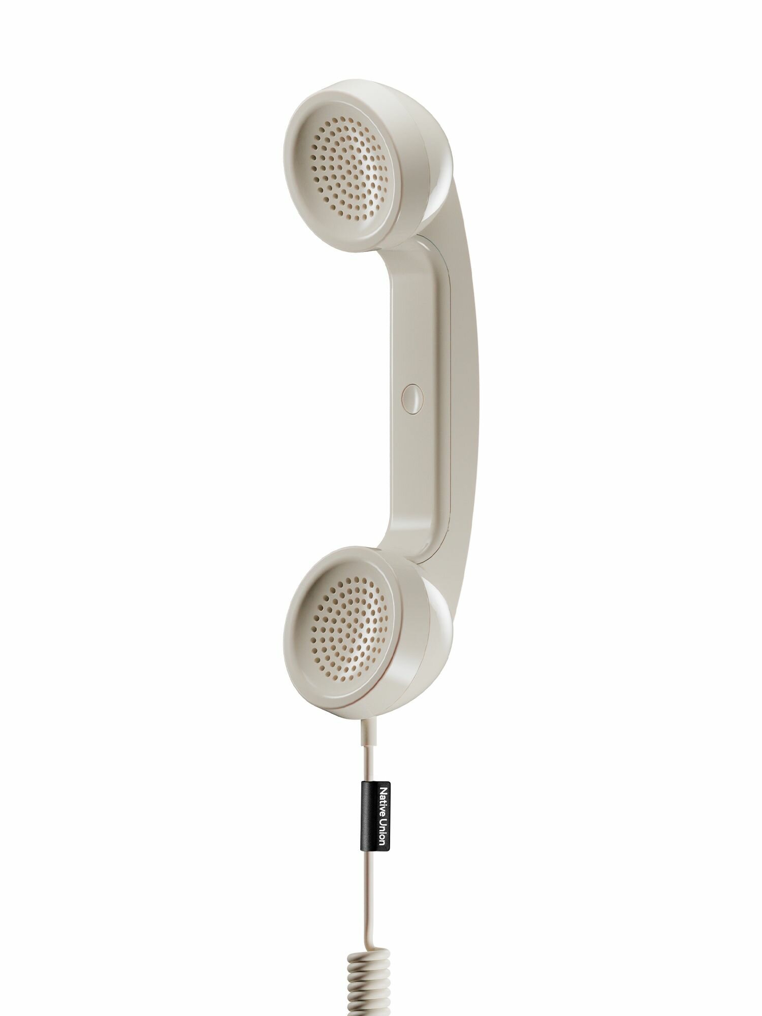 Проводная гарнитура, Native Union POP PHONE, разъём USB-C, цвет: песчаник
