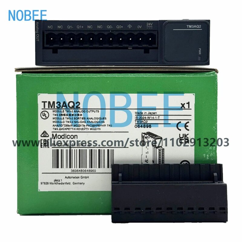 NOBEE Modicon TM3 DI8 дискретный модуль ввода 24В TM3AQ2