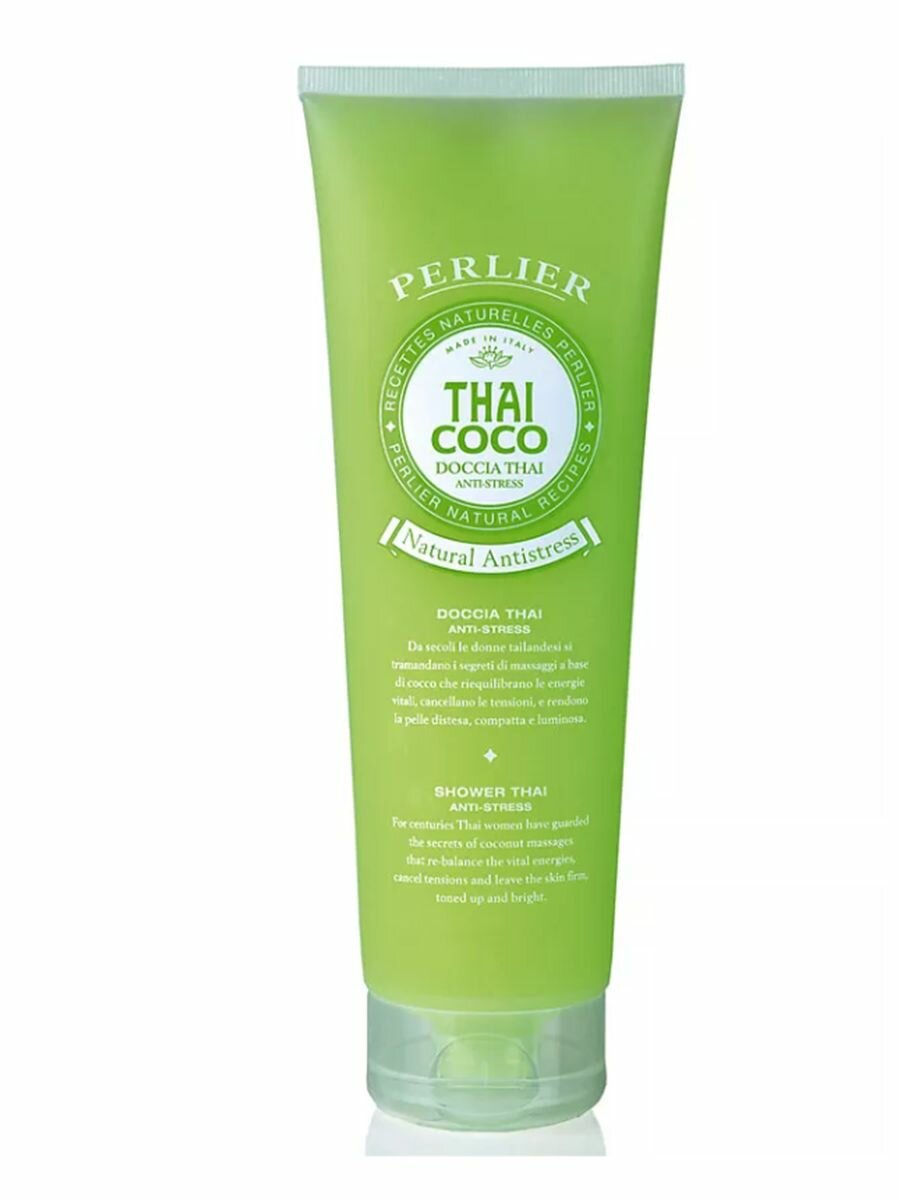 PERLIER Тайский гель-антистресс для душа Thai Coco, 250 мл