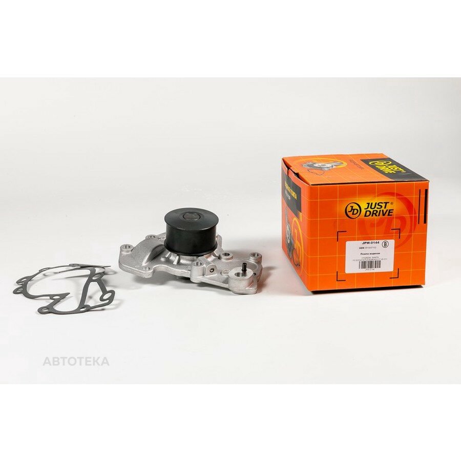Помпа водяная JUST DRIVE JPW0144 HYUNDAI: SANTA FE/SONATA/TRAJET/COUPE/TUCSON/XG 2.7 V6 01>, SONATA 2.5 V6 24V 98-01\ KIA: MAGNETIS 2.5 V6 01-, SPORTAGE 2.7 V6 04-;