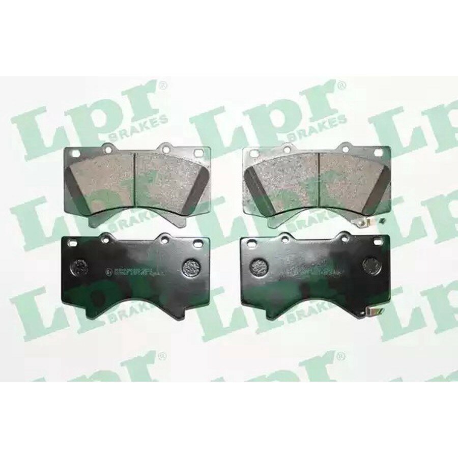 Колодки тормозные TOYOTA LAND CRUISER J200 4.5D/4.7 07-/LEXUS LX570 08- передние LPR 05P1418