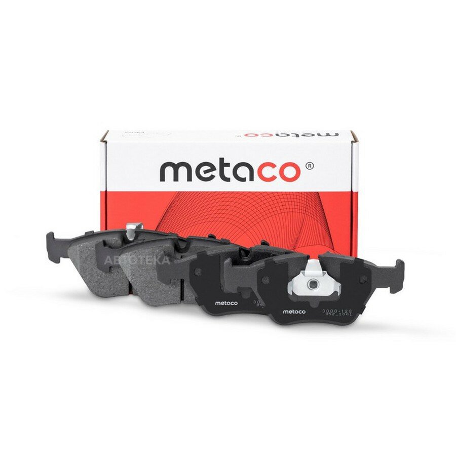 Колодки тормозные передние к-кт BMW 3-серия E46 (1998-2005) BMW X3 E83 (2004-2010) METACO 3000128