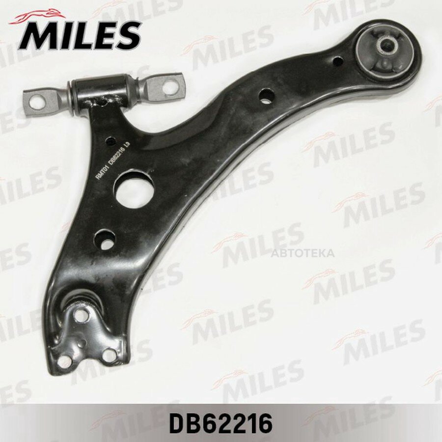 Рычаг TOYOTA CAMRY/LEXUS RX330/350 06- пер. подв. лев. MILES DB62216