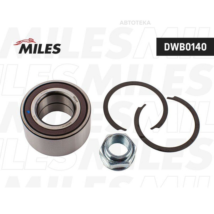 Подшипник ступицы OPEL CORSA D/ALFA/FIAT 05- пер. MILES DWB0140