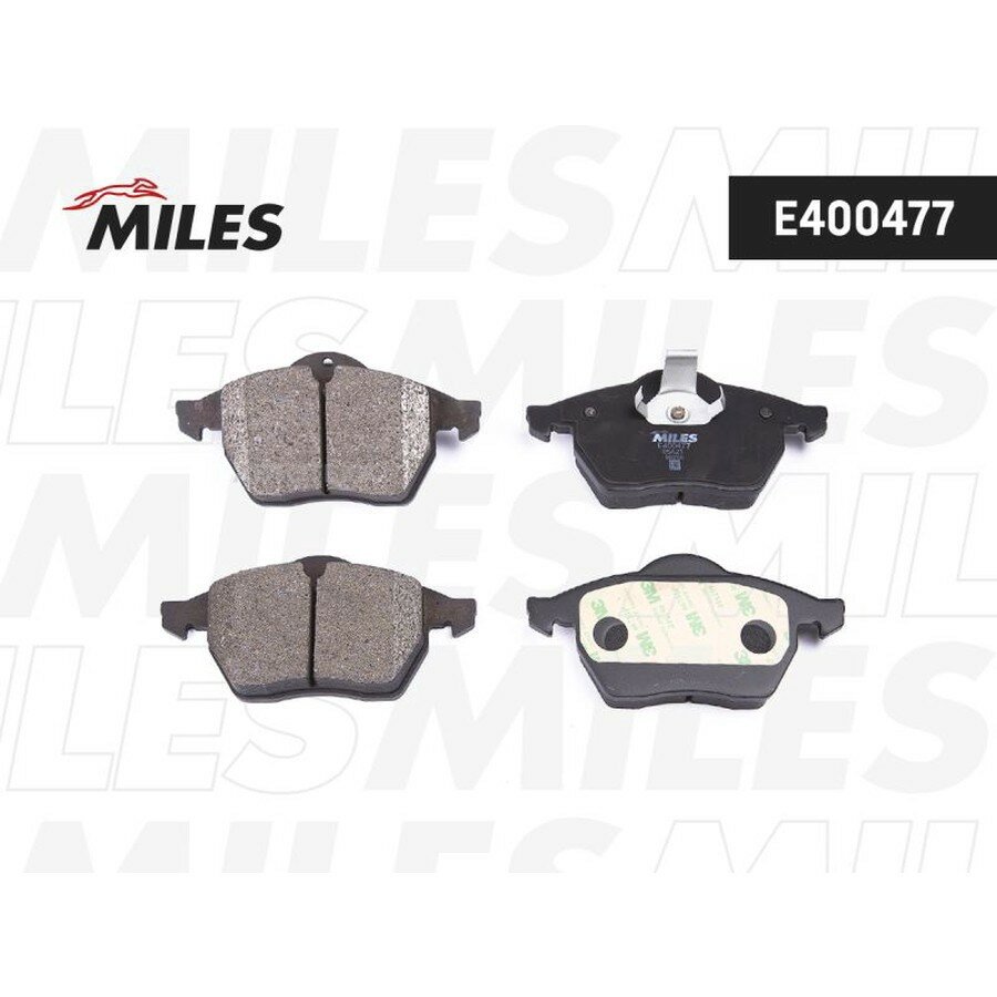 Колодки тормозные OPEL ASTRA G 2.0/VECTRA B/ZAFIRA A/SAAB 98- пер. LowMetallic MILES E400477