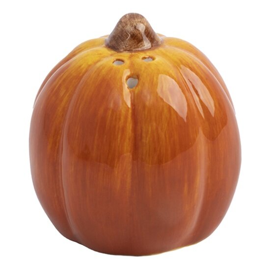 Емкость для соли или перца Anna Lafarg Bright pumpkin Тыква 7 см, керамика, оранжевый (ANLAF-FDWS-031224-8)