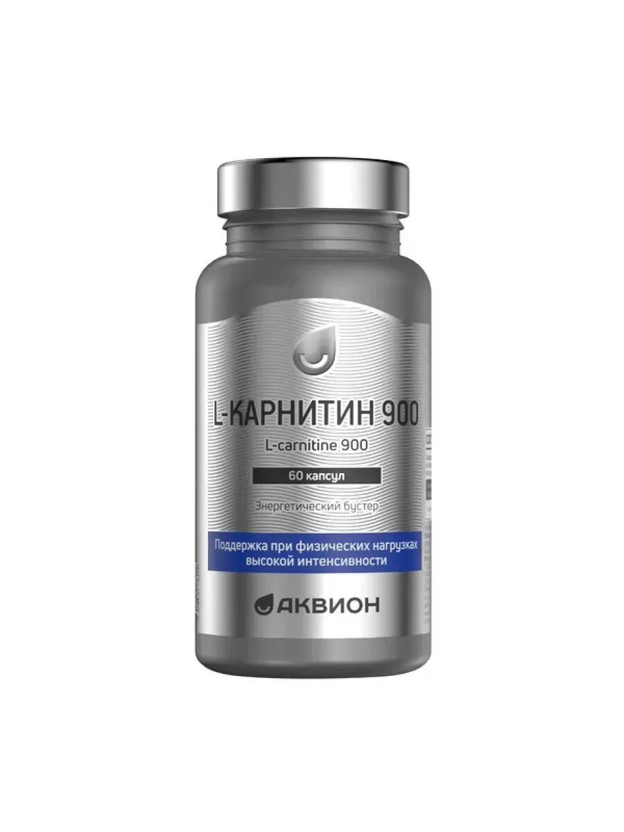 Аквион l-карнитин 900 капсулы массой 60 шт. 890 мг -1 уп.