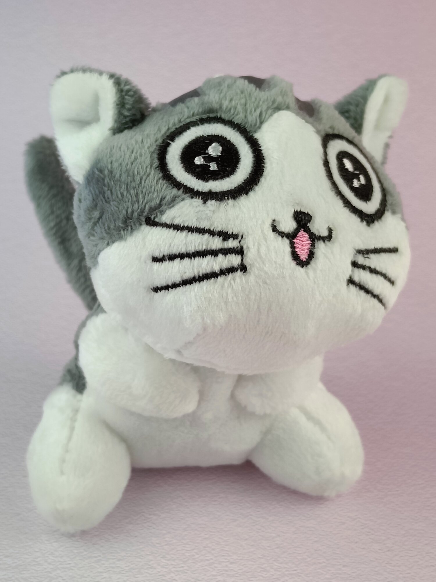 Брелок мягкий Jile Toys Котик, размер: 11 см