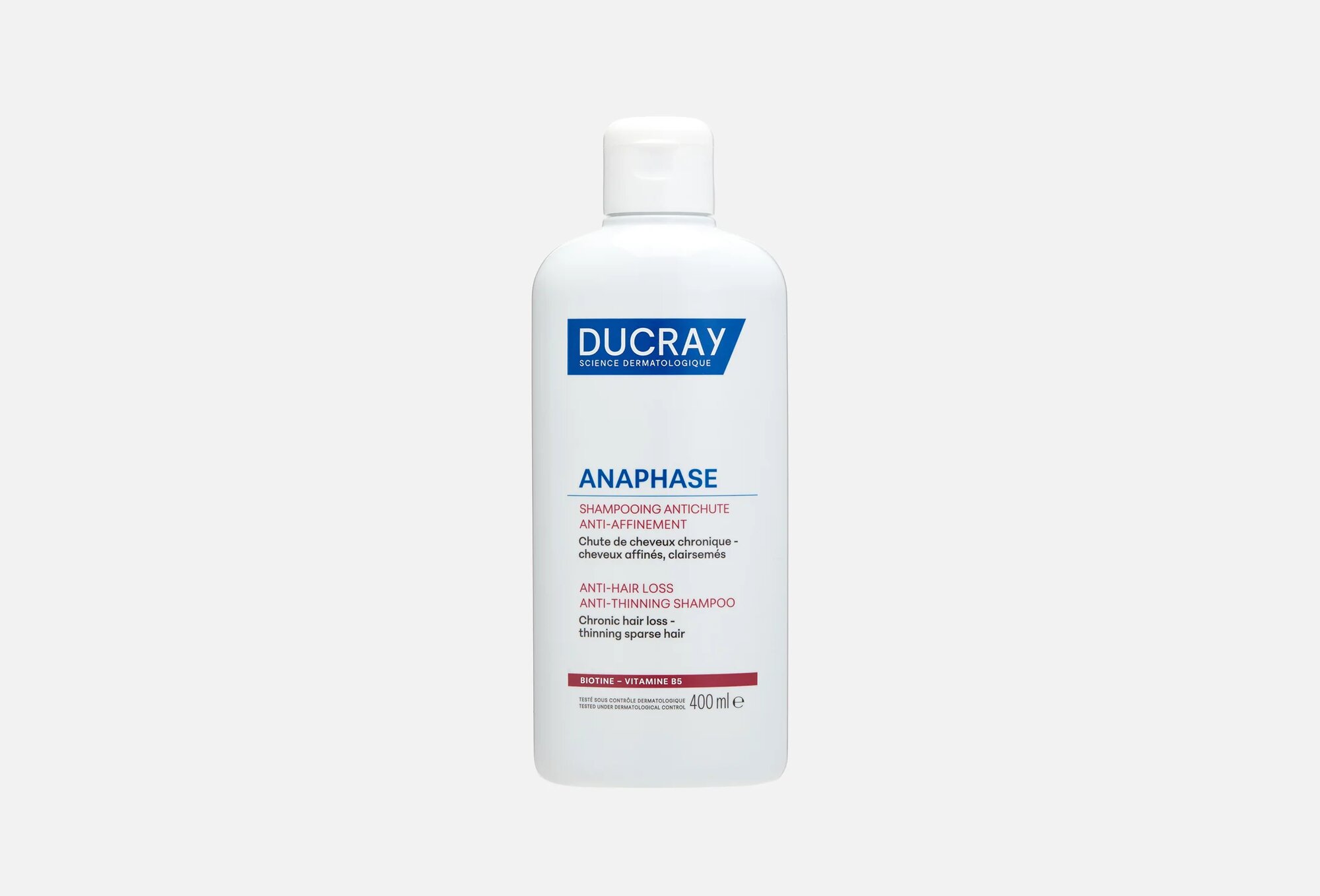 Шампунь для ухода за ослабленными, выпадающими волосами DUCRAY ANAPHASE + 400 мл