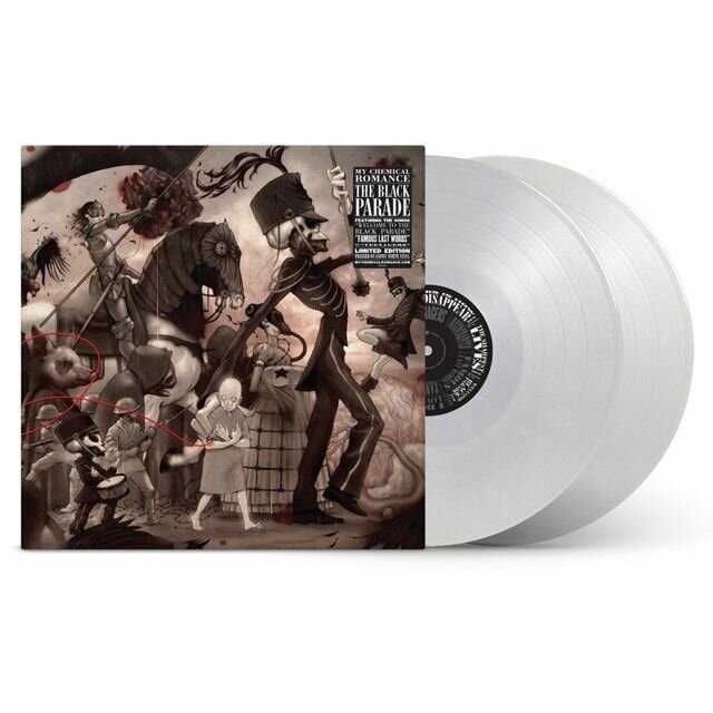 Виниловая пластинка MY CHEMICAL ROMANCE - THE BLACK PARADE 2-LP 20th Anniversary