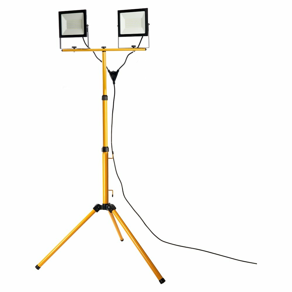 Светодиодный прожектор FERON LL-504 на штативе IP65 2х70W 6400K 41544