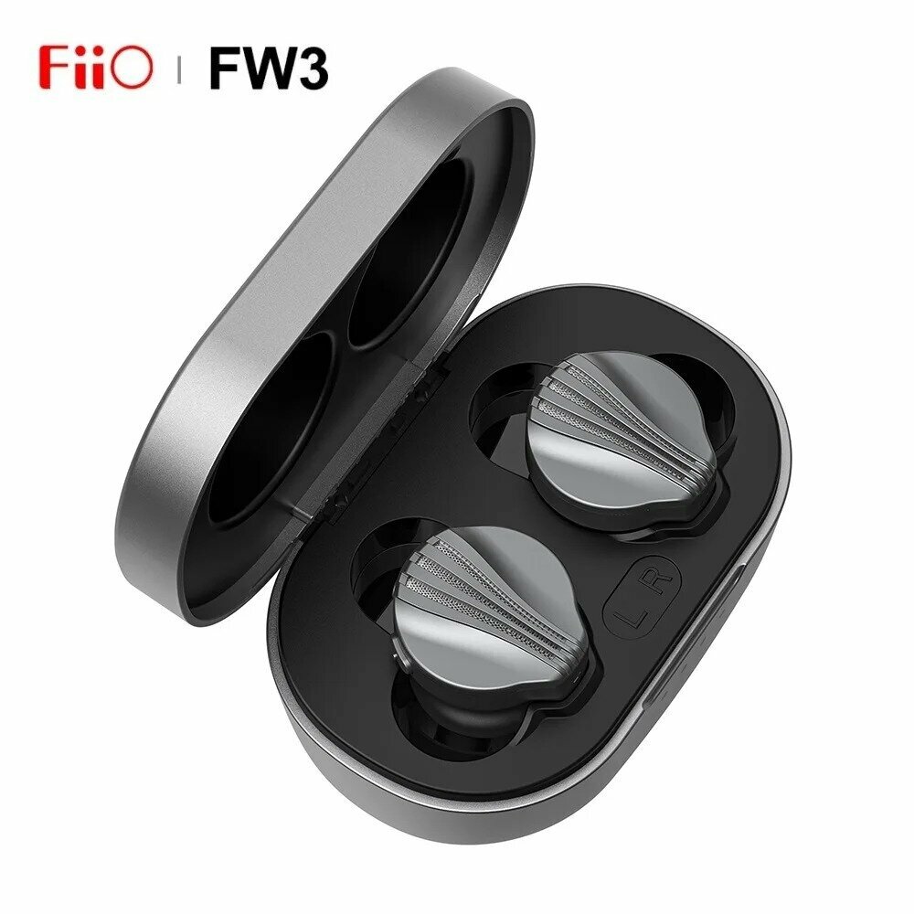 FiiO FW3 Настоящие беспроводные наушники Bluetooth 5.2 с динамическими 10-миллиметровыми драйверами AK4332 DAC chip