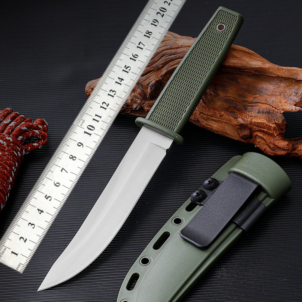 Cold Steel Открытый Кемпинг Небольшой Прямой Нож Открытый Кемпинг Нож Для Выживания Высокой Твердости Портативный Нож Из Холодной Стали Прямой Нож K Ножа Для Резки Веревки Альпинистский Нож