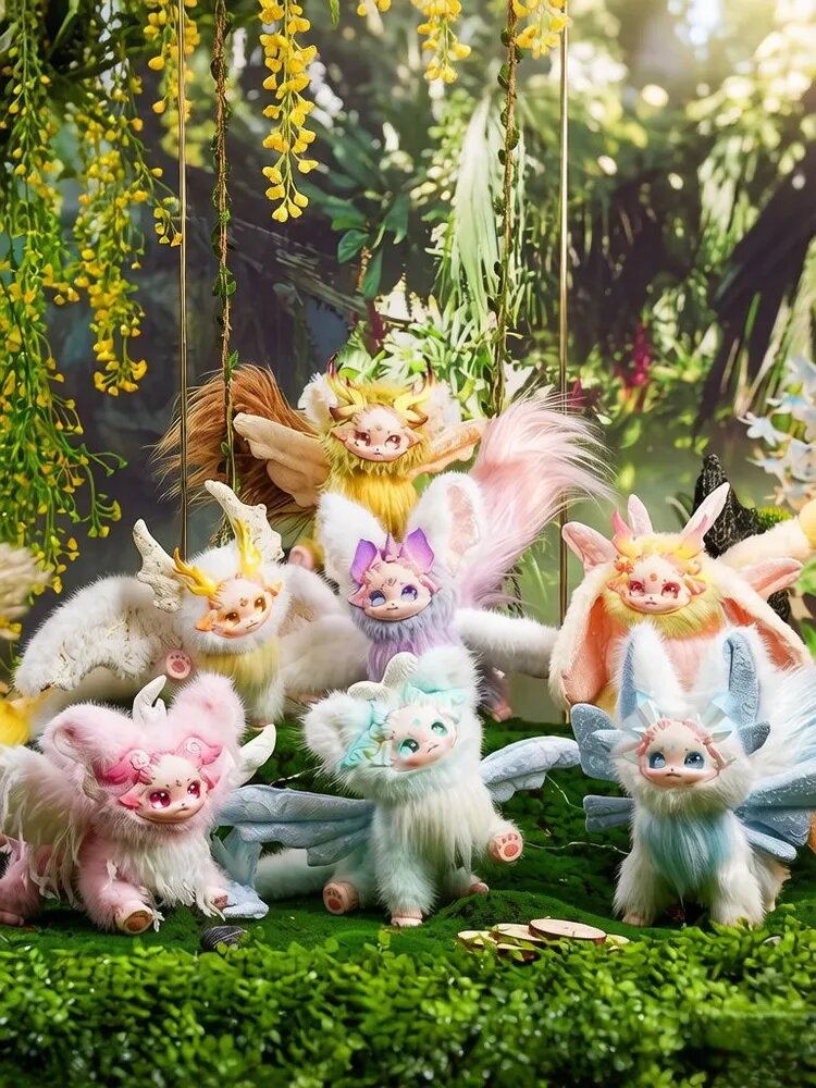 Кукла MayTree Dumia 2th OB11/Фея мечты шарнирная плюшевая кукла/Fantasy Creature Series Можно причесывать