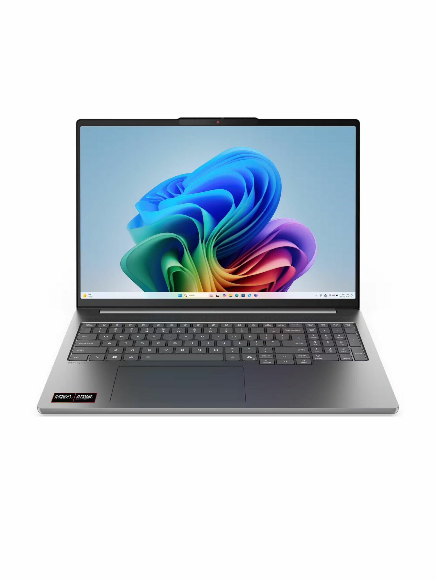 Ноутбук Lenovo IdeaPad Pro 5 16AGP11 серый 16"2.8K, OLED, AMD Ryzen AI 7 450 24Gb/1TB, AMD Radeon 860M, Win 11pro