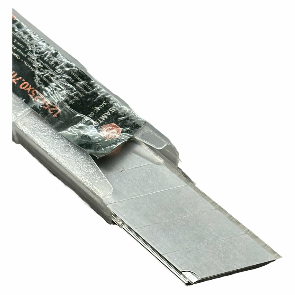Сегментные лезвия SAMGRUPP 25 мм 10 шт./уп SAMC-045200025 — фото 1