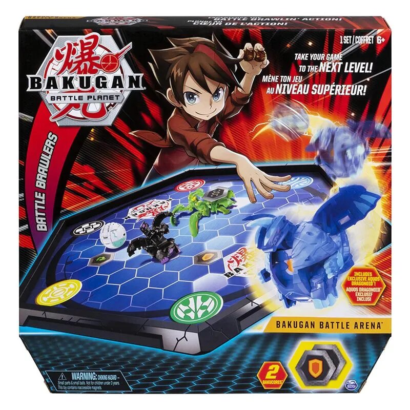 Spin Master Bakugan Toy Set / Детские Коллекционные Аниме-куклы-экшены С Эксклюзивными Боевыми Куклами, Карточками Персонажей, Картами Способностей И Другими Аксессуарами, Бакуган