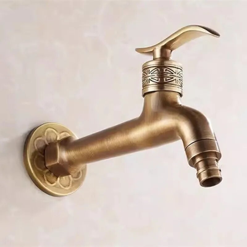 Настенный кран Tuqiu YS-BB245239 античная латунь style 2