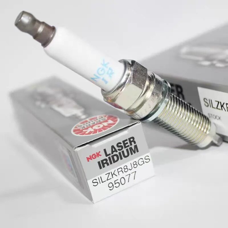 4 шт. оригинальных свечей зажигания NGK SILZKR8J8GS 95077 для Kia K5, Sportage R, Hyundai Sonata 11-го поколения, MISTRA, Tucson 1.5T G4FS