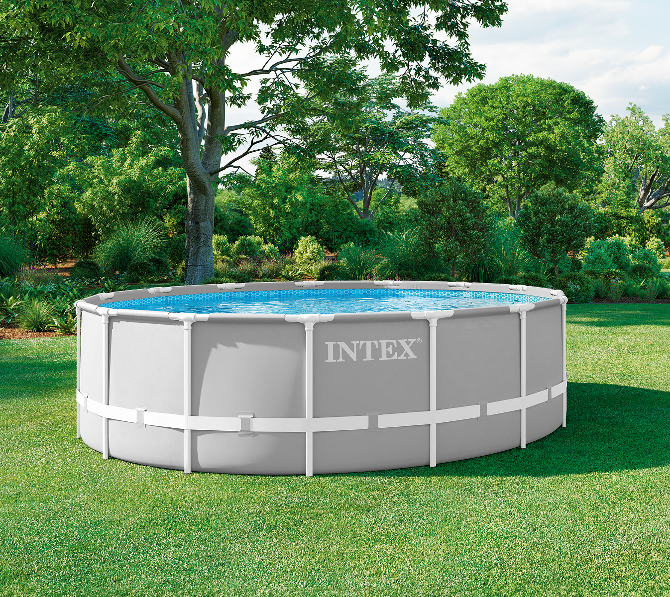 Каркасный бассейн Intex 26726 Prism Frame 457х122 см (полный комплект)