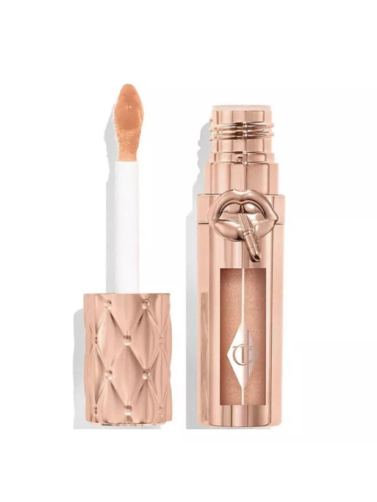 CHARLOTTE TILBURY Блеск для губ Plumpgasm Nudegasm Diamonds, 5,5ml