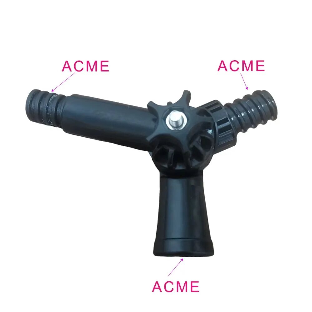 Черная двойная головка ACME для очистки окон
