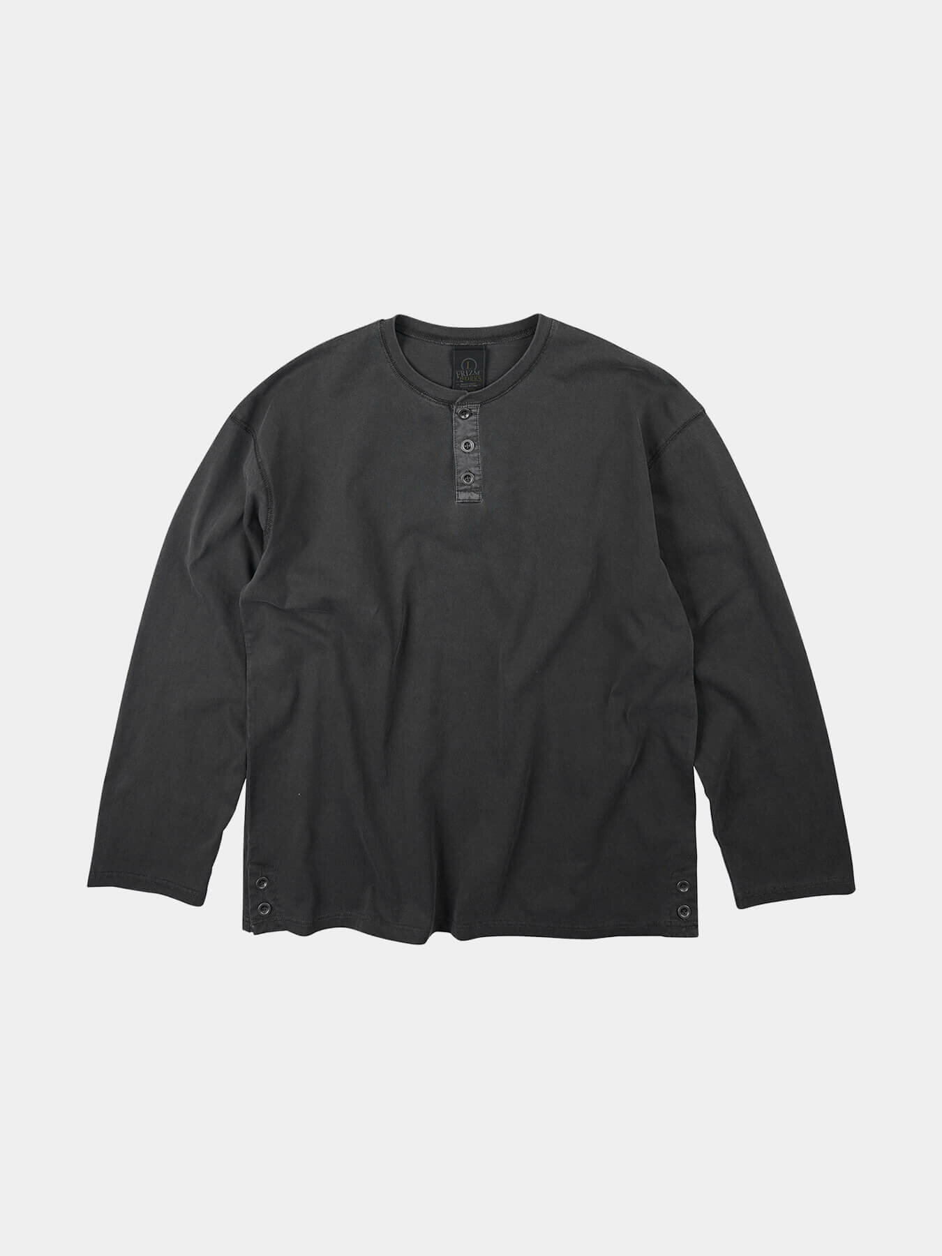 Лонгслив PIGMENT DYEING HENLEY NECK