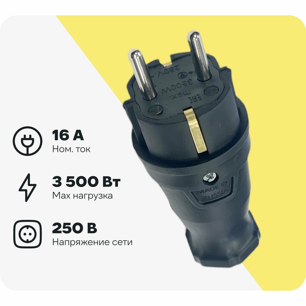 Вилка каучуковая iTOK iCONNECT