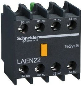 LAEN22, Блок доп. контактов 2НО+2НЗ для контакторов TeSys