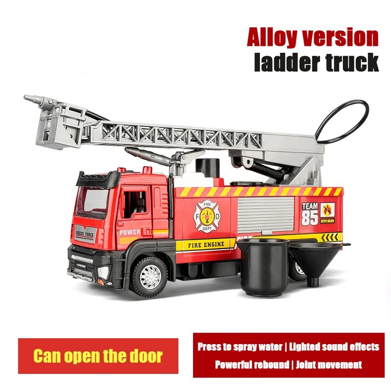 Пожарный грузовик CONUSEA, 1:50, alloy ladder truck