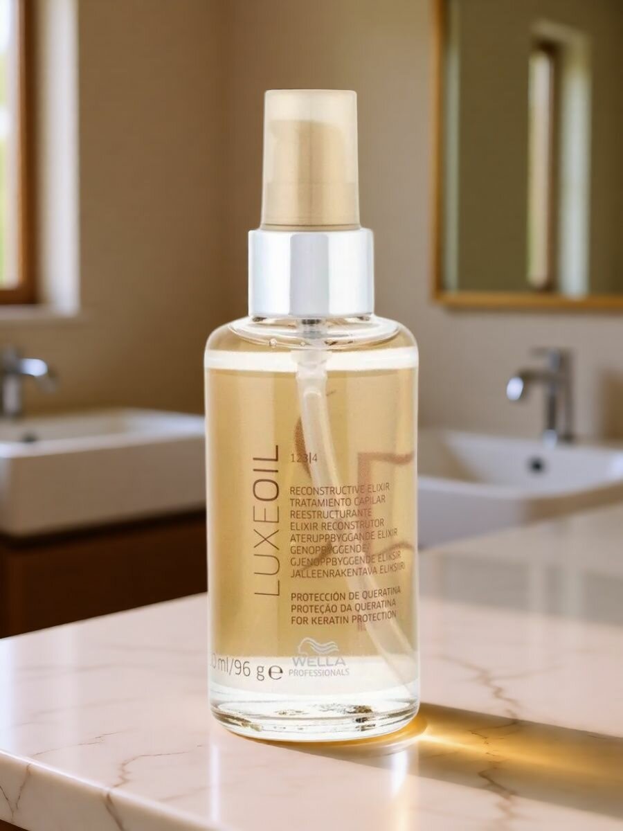 Wella LUXE OIL Восстанавливающее масло эликсир для волос, 100 мл