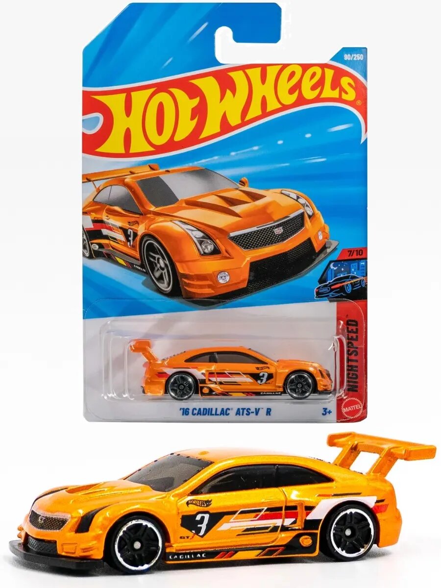 Машинка Hot Wheels 16 Cadillac ATS-V R