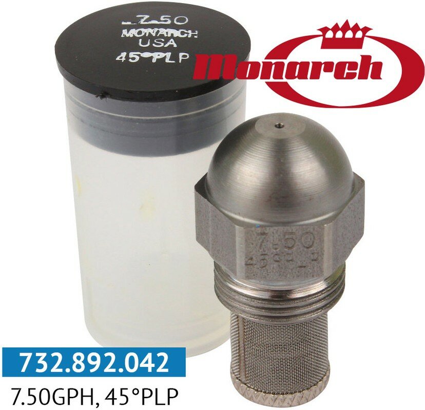 Топливная форсунка Monarch 7.50GPH,45PLP 0984230
